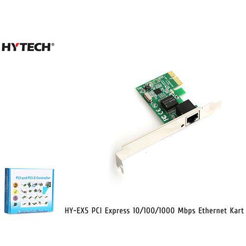 HYTECH HY-EX5 PCI Express 10/100/1000 Ethernet - Gaziantep