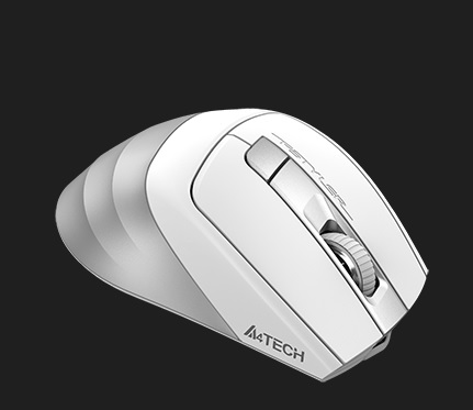 A4 TECH FB35C Bluetooth Kablosuz 2.4Ghz Beyaz Şarjlı Mouse - Gaziantep